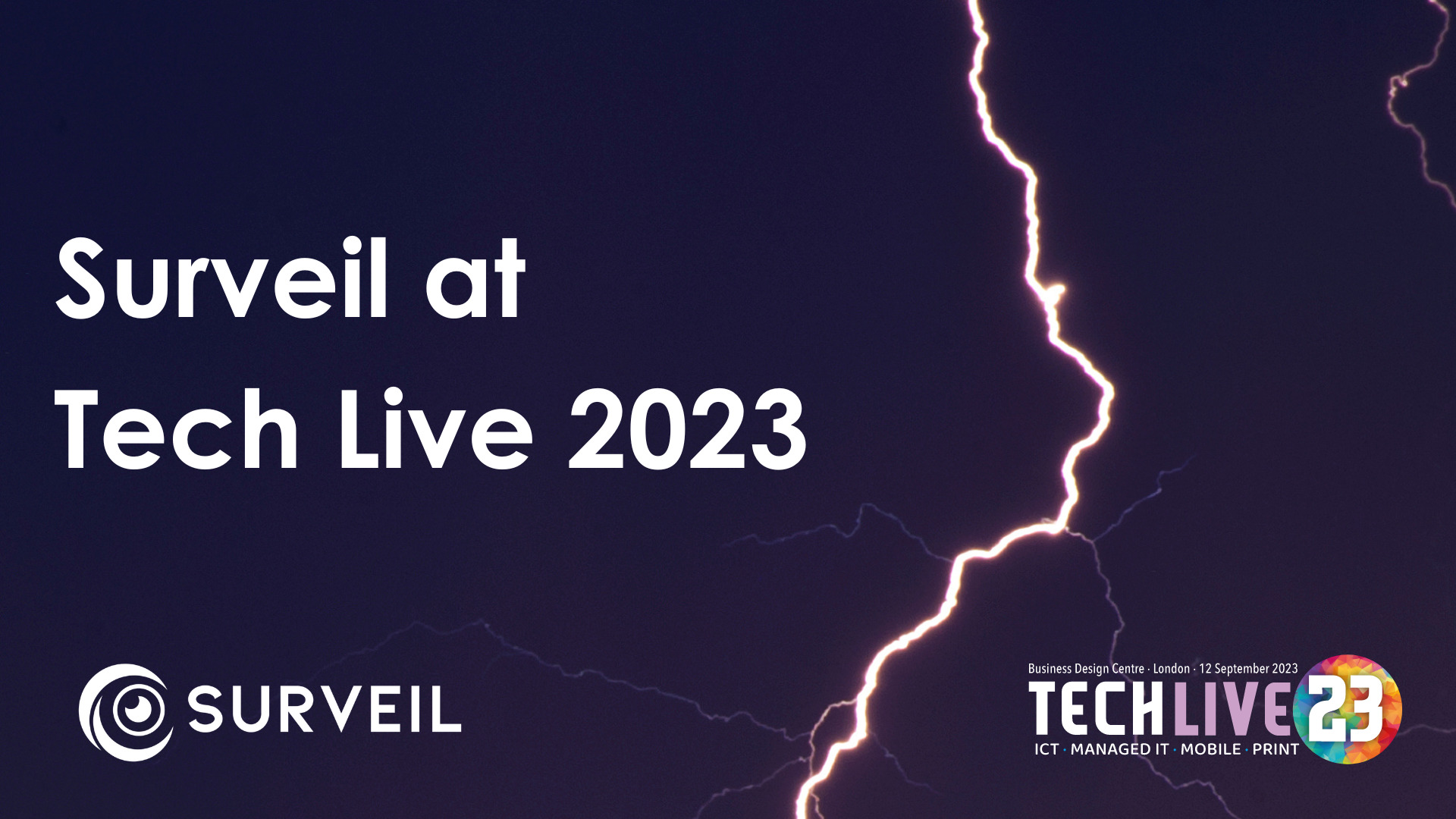 Surveil at Tech Live 2023 - Surveil